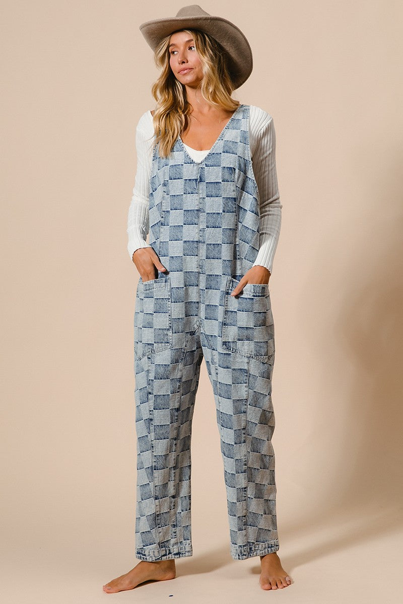 Checkmate Low Rise Vintage Overalls – The Red Raccoon