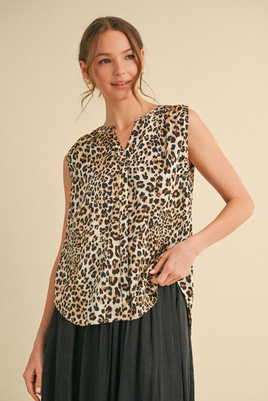 Leo Tank with Back Shirring Detail – The Red Raccoon