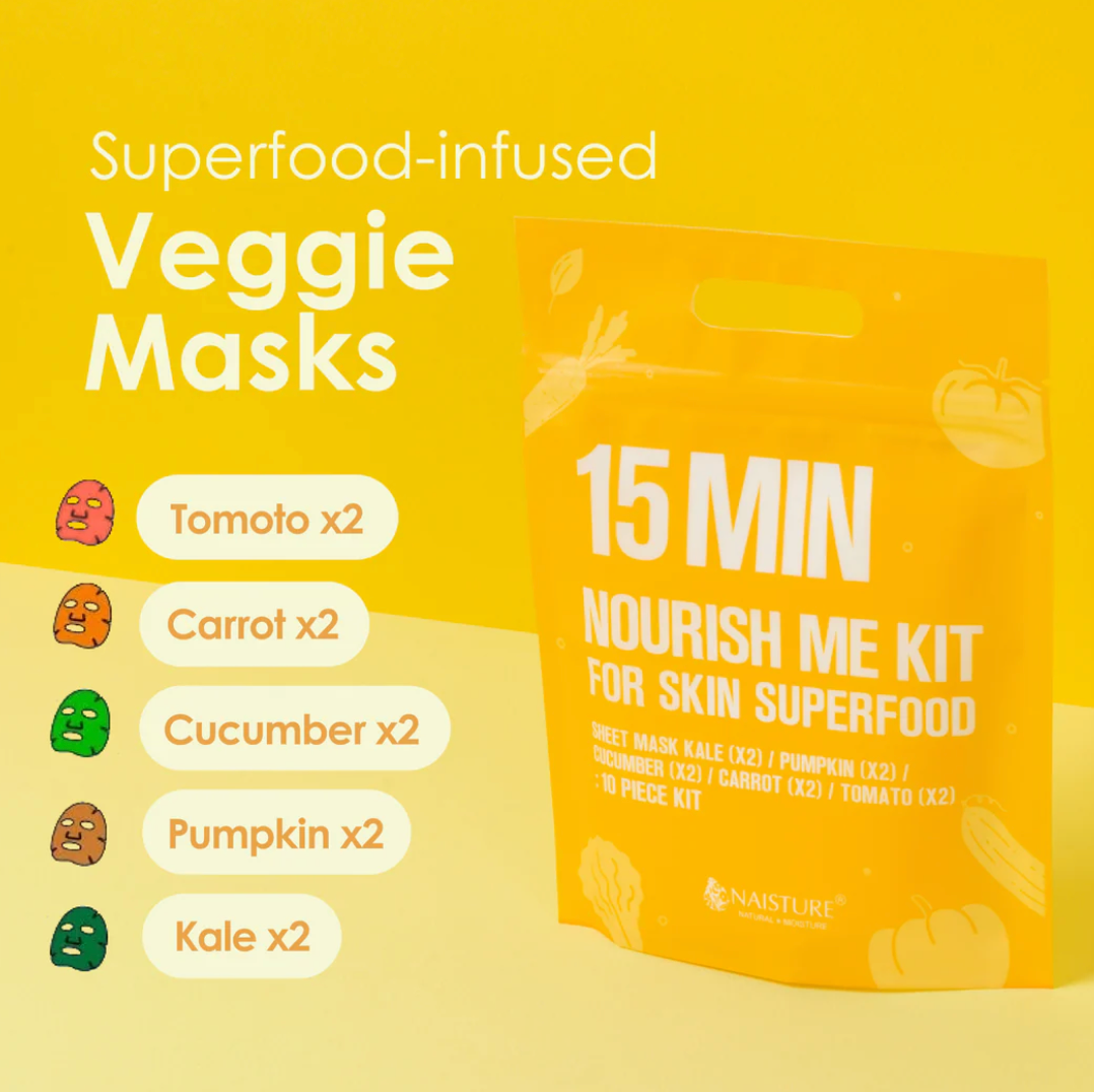 15 Min Nourish Me Kit | 7 Pieces – The Red Raccoon