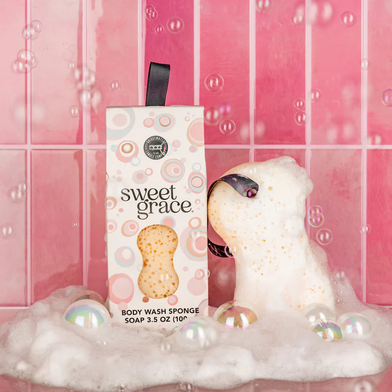 Body Wash Sponge | Sweet Grace – The Red Raccoon